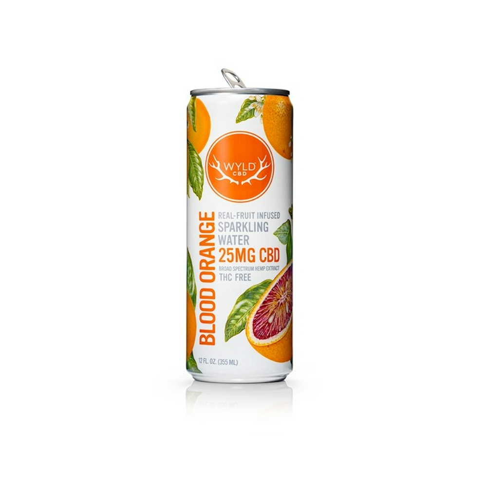 Wyld Hemp Blood Orange Sparkling Water