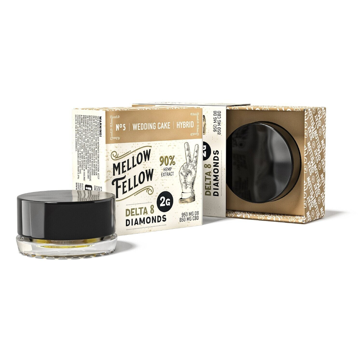 Mellow Fellow Sour Diesel THC-O Disposable Vape