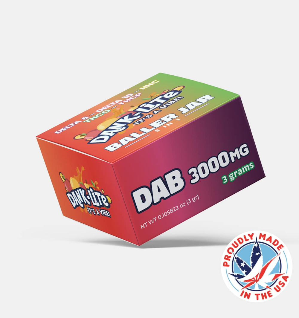 Dank-Lite Baller Jar Dab – Rock MT Blueberry | Herb