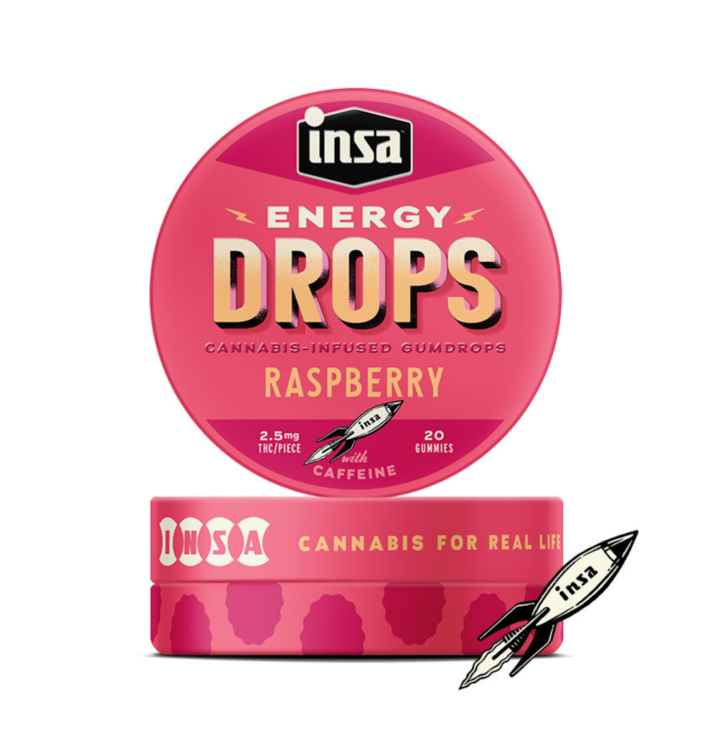 Insa Raspberry Energy Drops | Herb