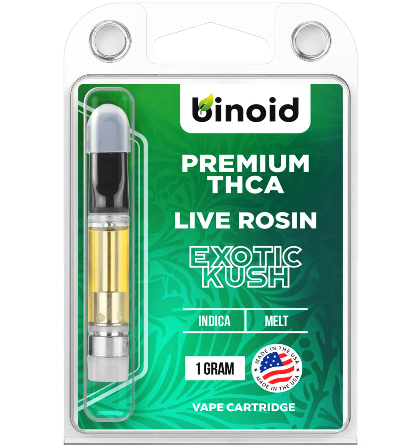 Binoid CBD THCA Vape Cartridge – Live Rosin