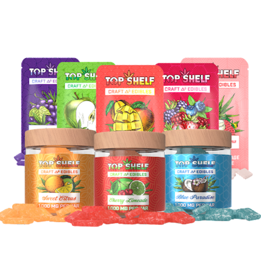 Top Shelf Hemp Co Delta 8 Thc Infused Gummies
