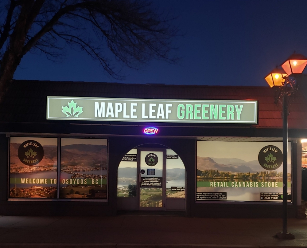 Maple Leaf Greenery | Weed Dispensary in Osoyoos | Herb