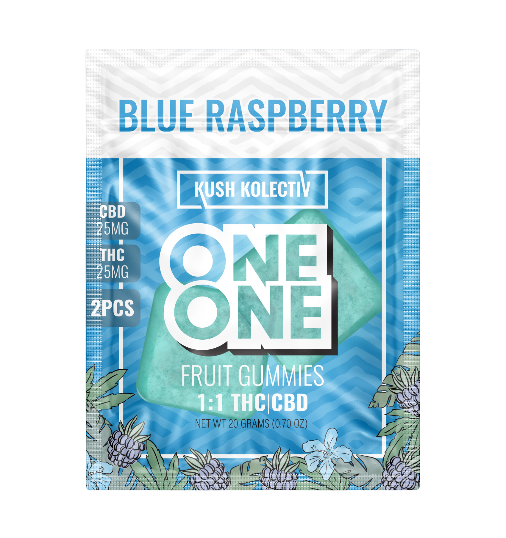 Kush Kolectiv One To One 1:1 CBD + Delta-9