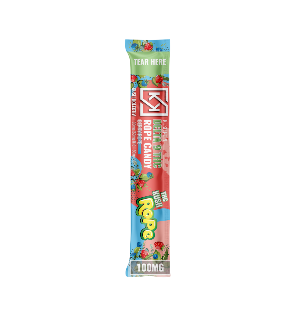 Kush Kolectiv Nerds Rope Delta-8 + Delta -9 100mg | Herb