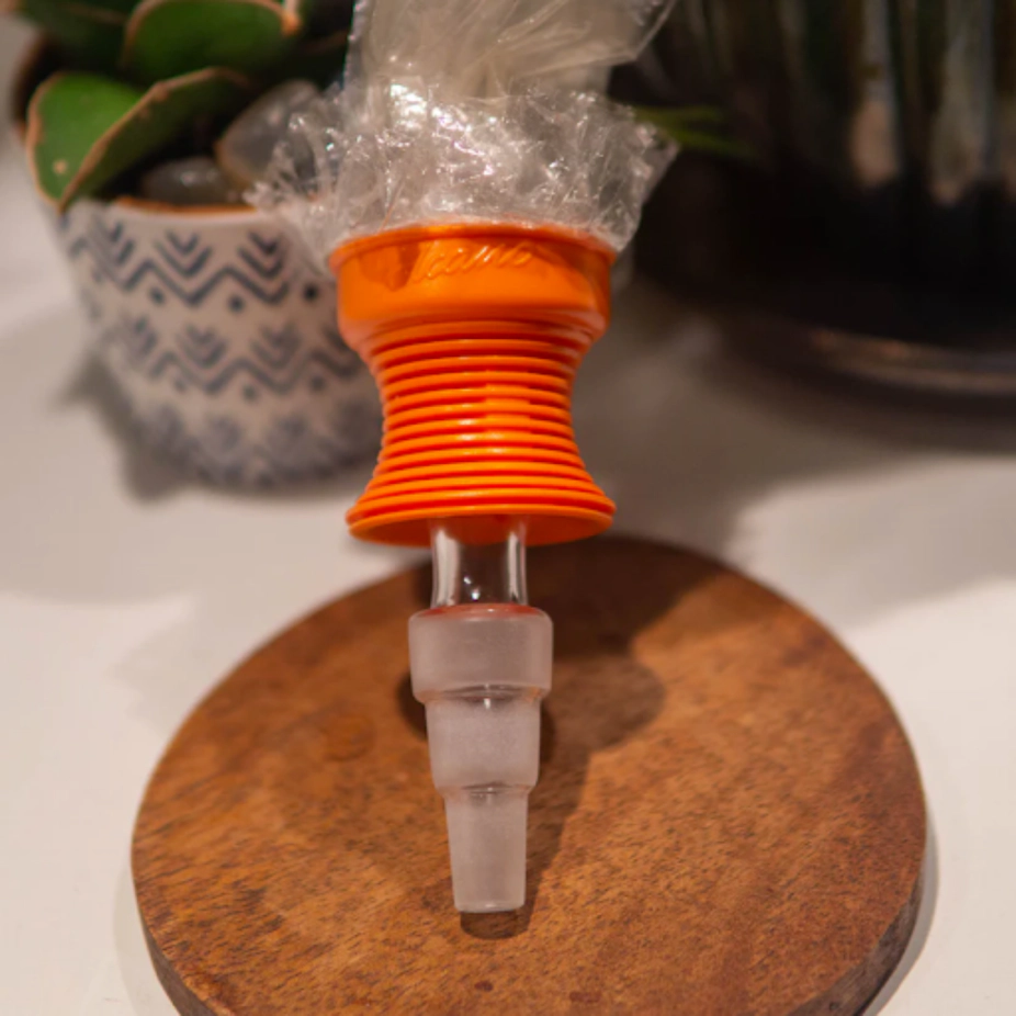 VapeWidgets Glass Bubbler Water Adapter Sidecar for Mighty(+)/Crafty(+)