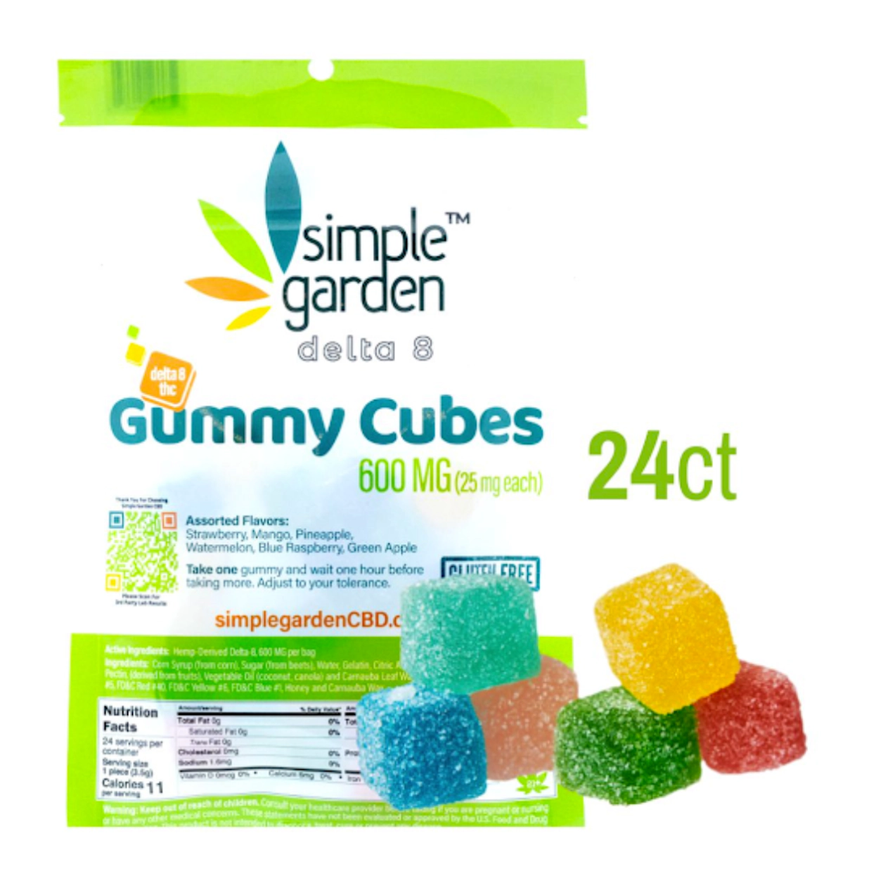 The Hemp House Delta Clear Vegan D9 Gummies