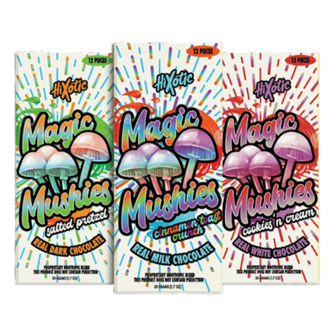 The Green Dragon CBD TRĒ House – Magic Mushroom Chocolate Bar