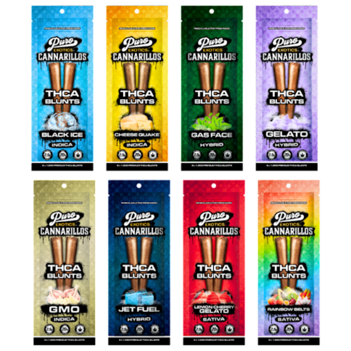 Puro Cannagars 2-PK Zaza THCA Joints