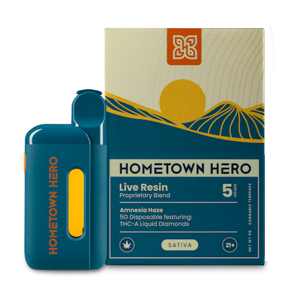 Hometown Hero 5g THC-A Liquid Diamond Vapes