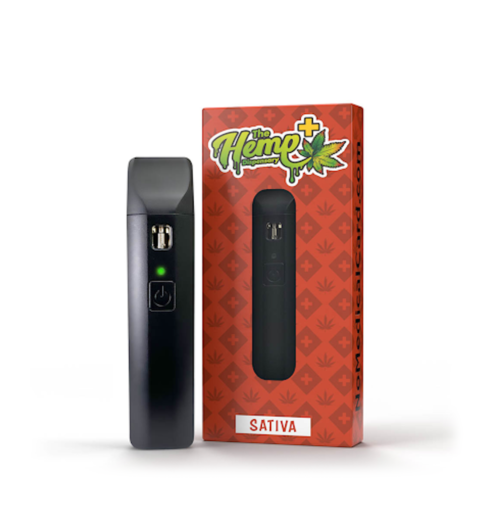 The Hemp Dispensary ∆8 THC 1 Gram Disposable – Strawberry Cough | Herb