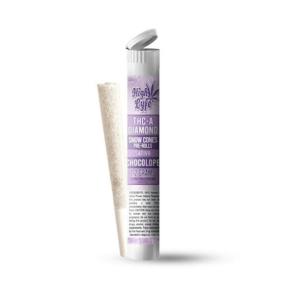 High Lyfe Snow Cones Pre-Rolls | THC-A Diamond | 1.2 Gram | Herb