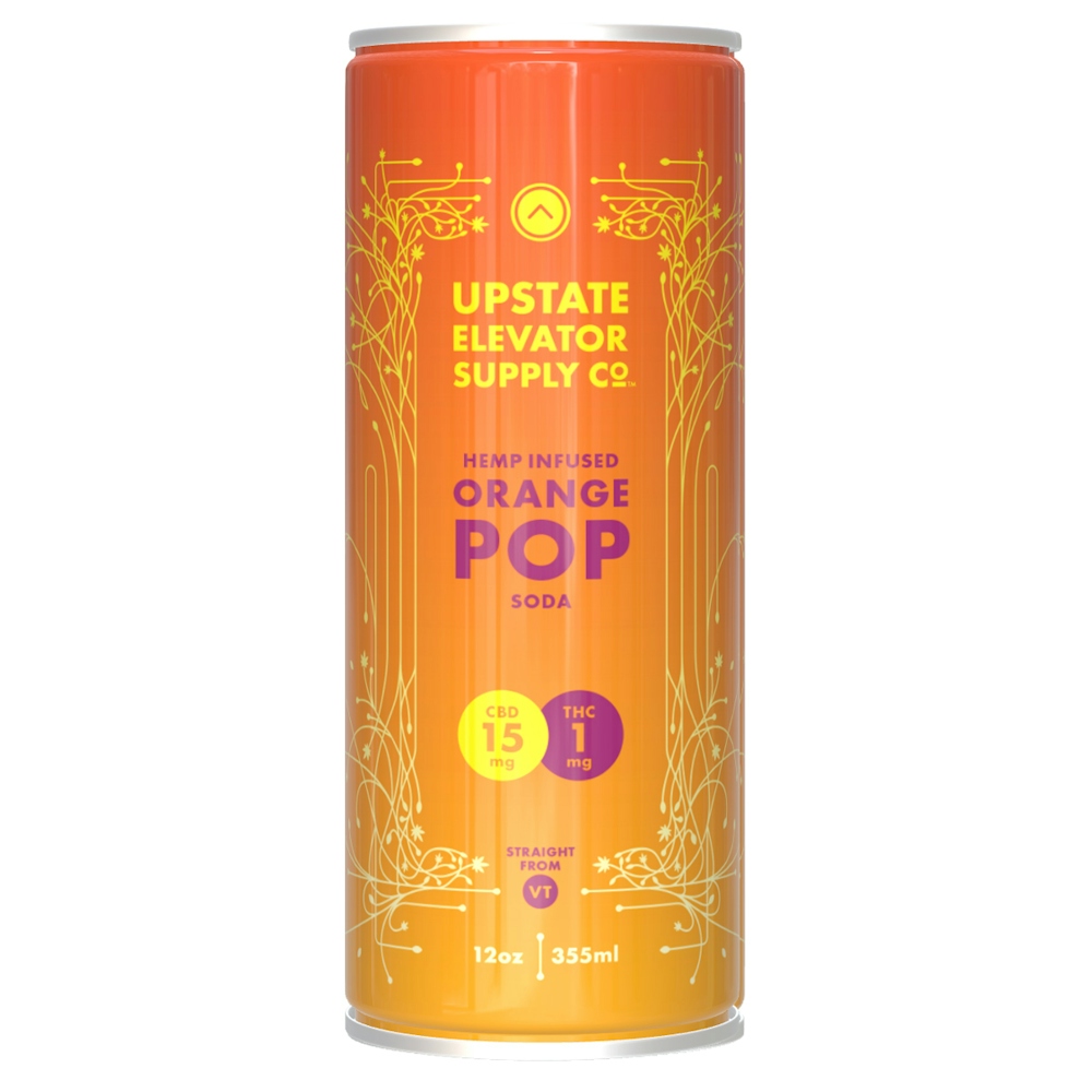 Upstate Elevator 1mg Orange Pop Soda | Herb