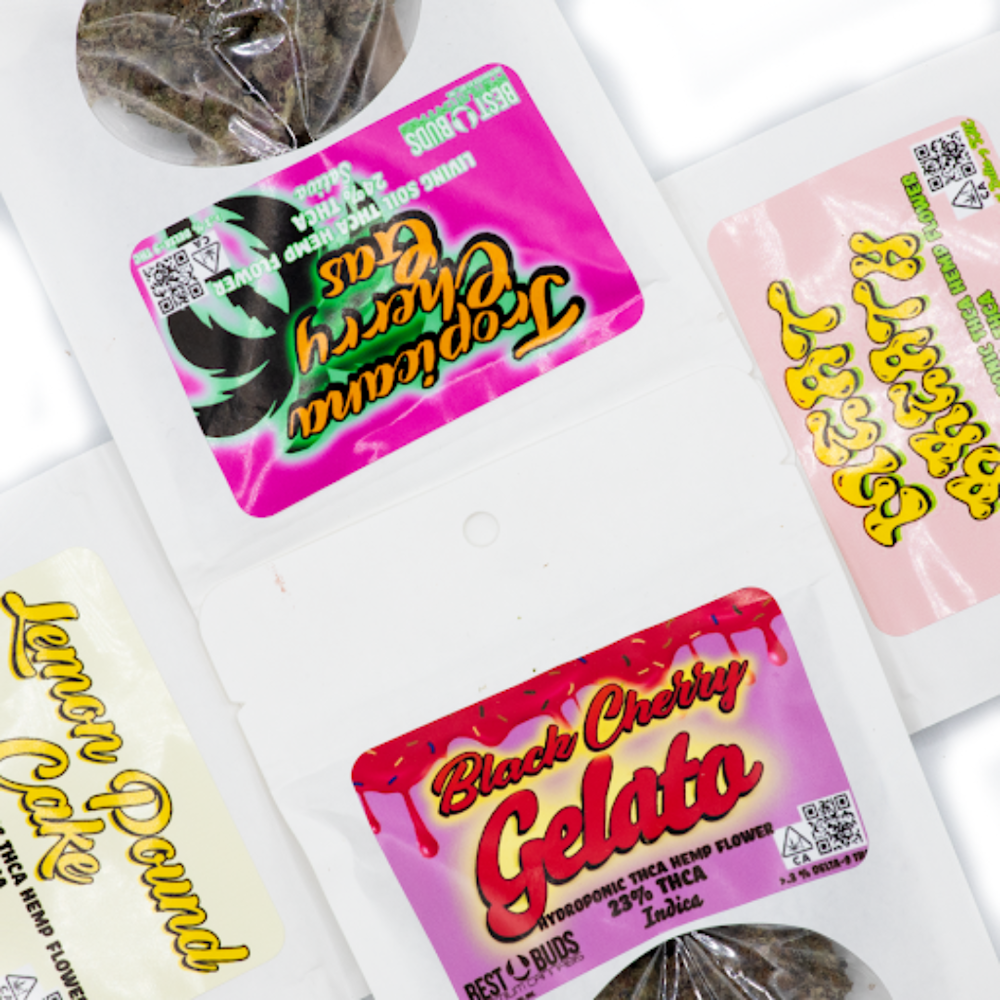Best Buds Premium Cannabis THCA Hemp Flower Sampler