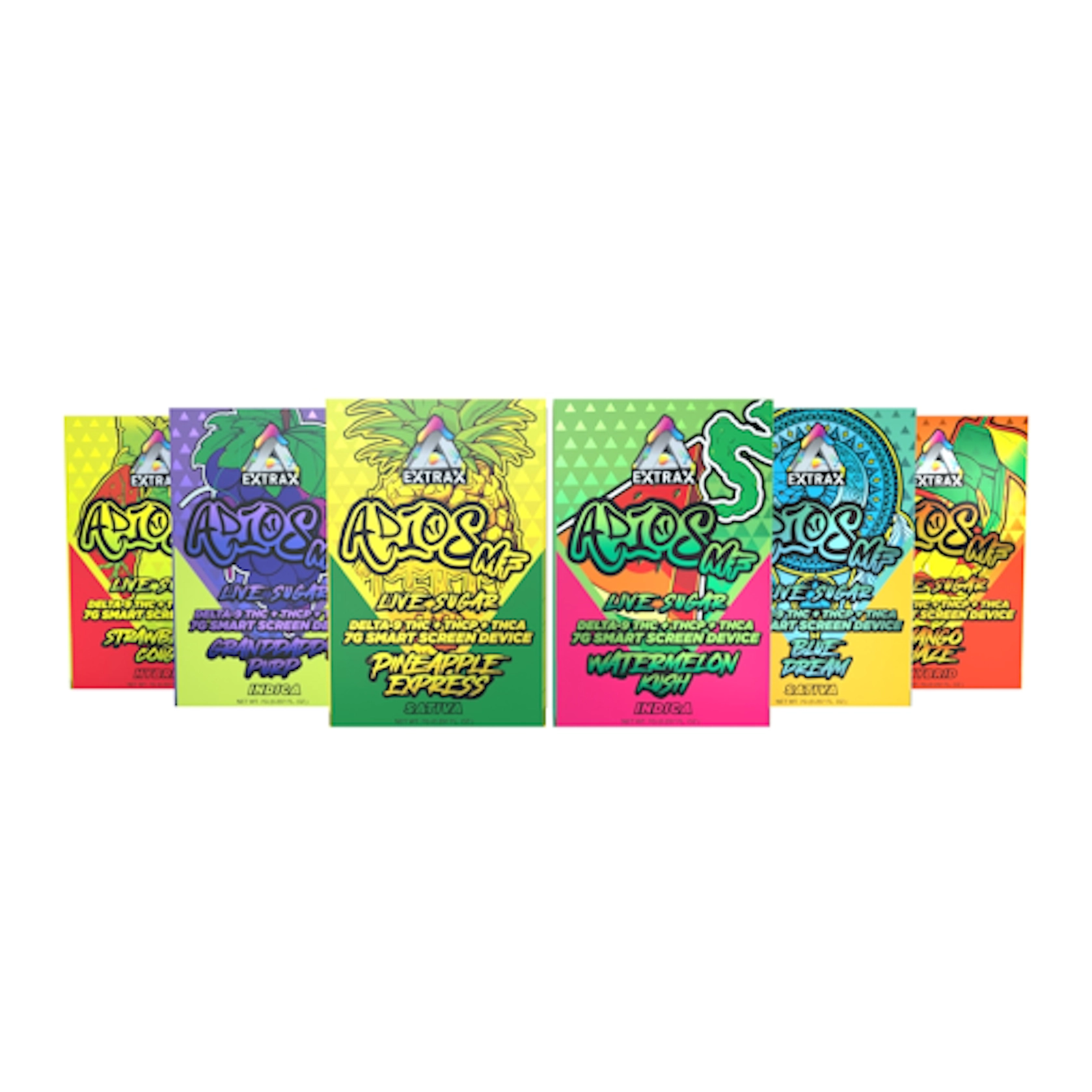 Delta Extrax THCa Live Sugar 12000mg Gummies | Adios MF
