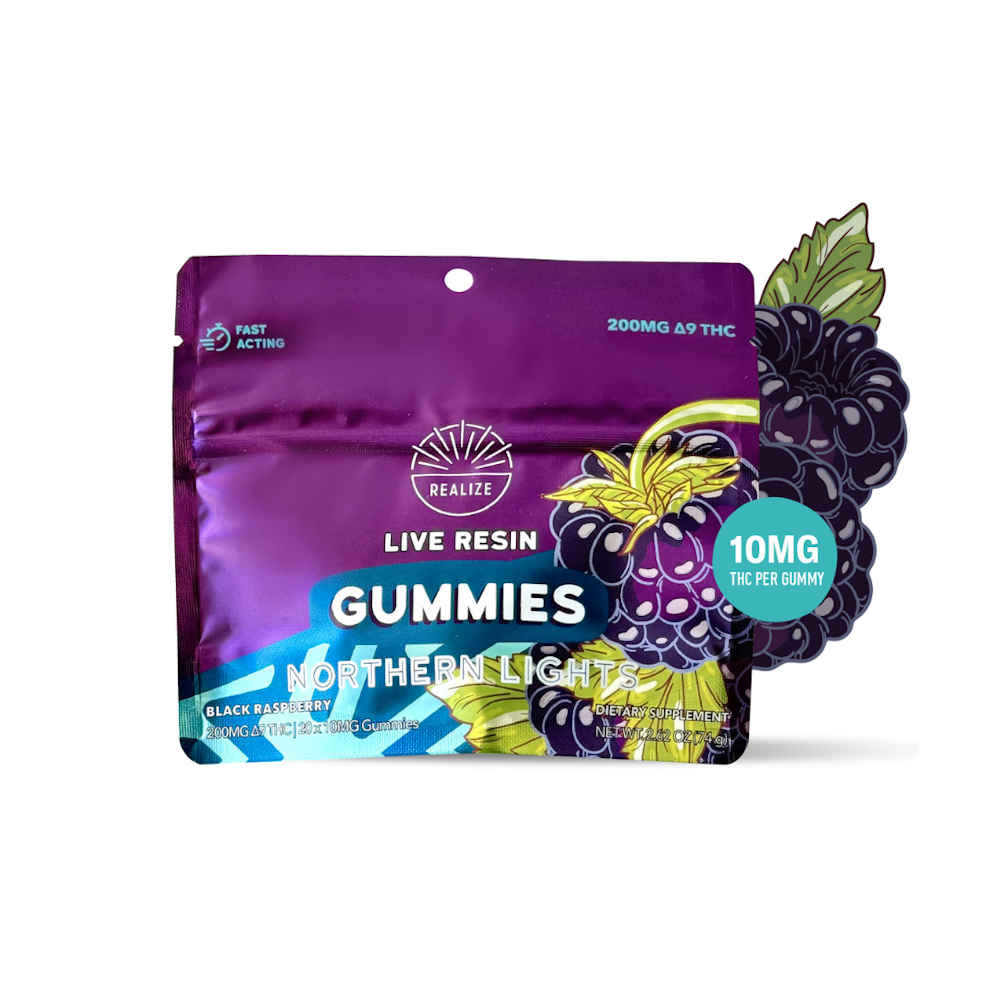 Realize Live Resin Gummies 200mg THC
