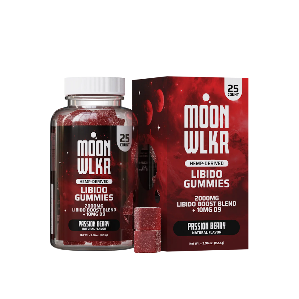 Moonwlkr Libido Gummies | Passion Berry | Herb
