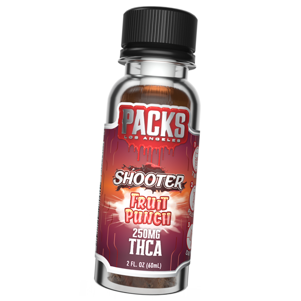Packs Fun Gummies 250 MG THCA Shooter Fruit Punch | Herb