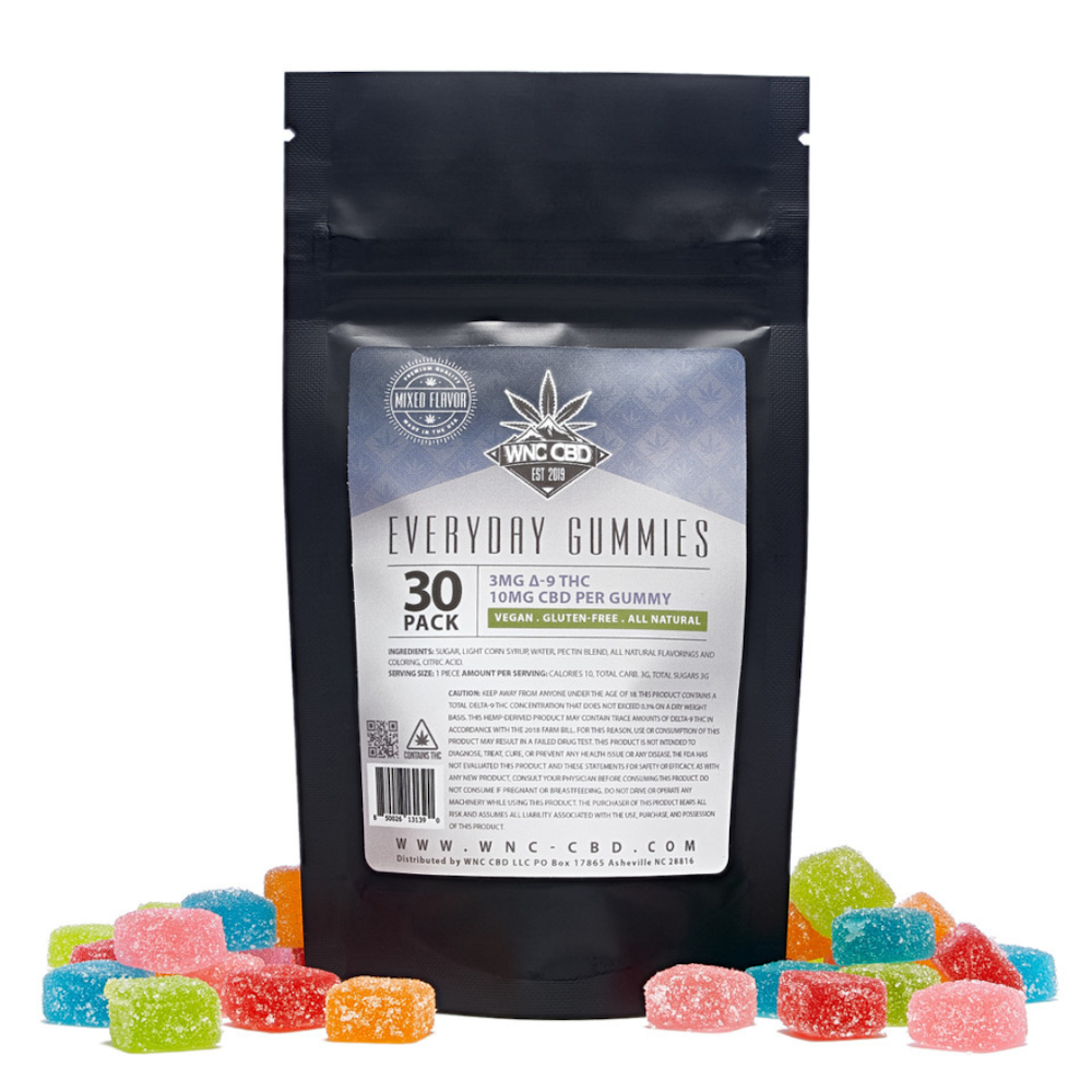 WNC CBD Everyday Gummies Δ9 Microdose