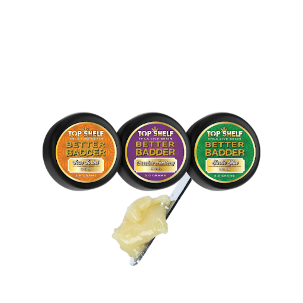 Top Shelf Hemp Co. THCA 2G Live Resin Better Badder | Herb
